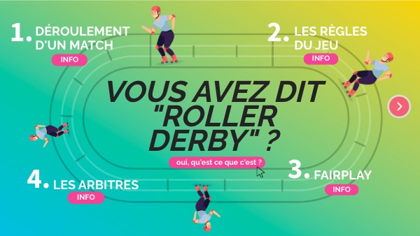 le roller derby expliqué aux enfants