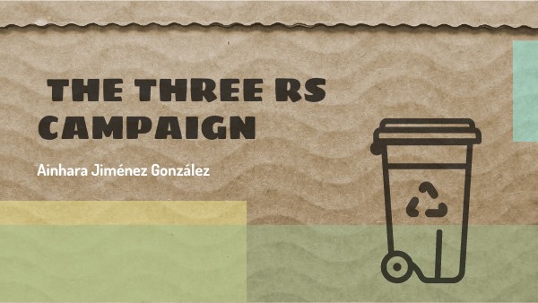 The Three Rs Campaign | Genially