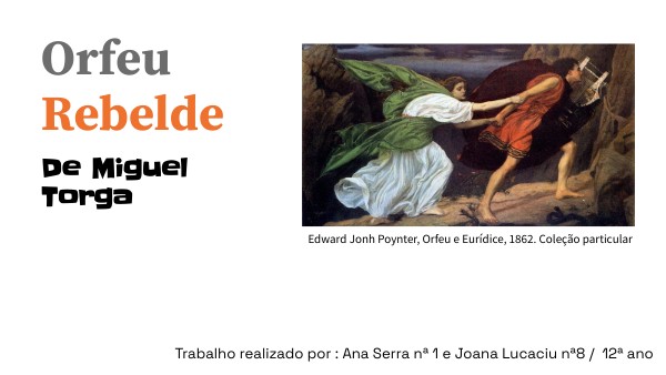 Orfeu Rebelde | Genially