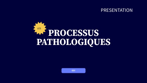 Processus pathologique | Genially