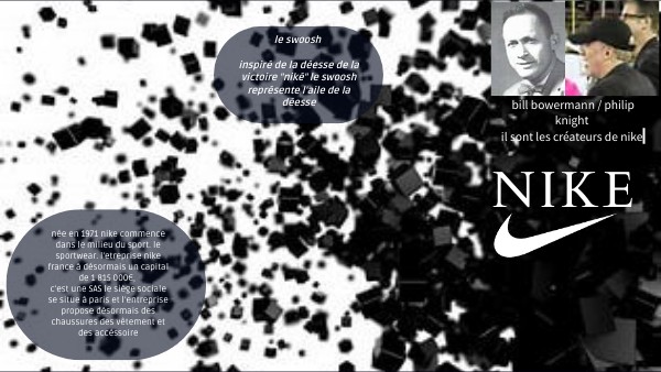Présentation nike bande de bot | Genially