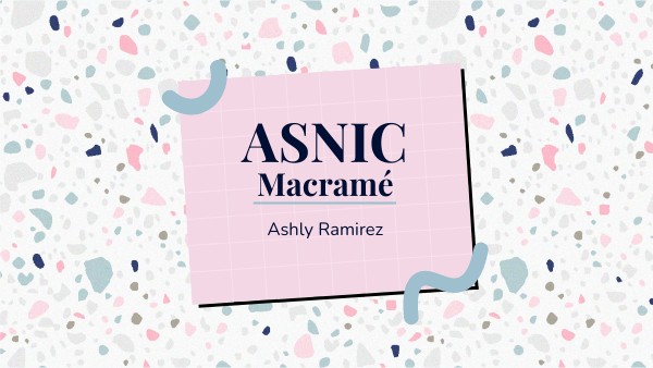 ASNIC MACRAME