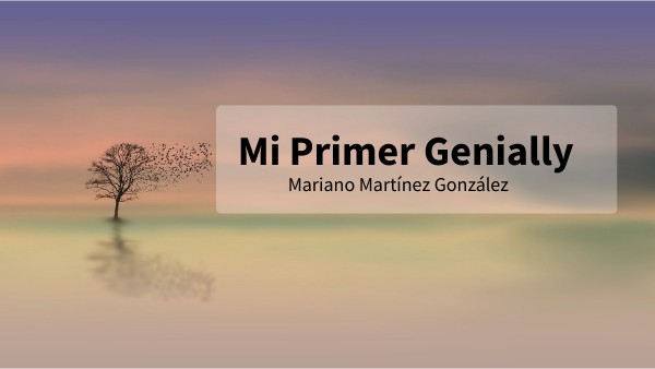 Mi primer Genially