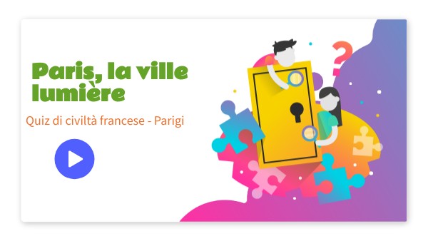 Paris, la ville lumière! | Genially