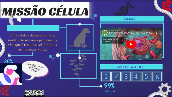 MISSÃO CÉLULA | Genially