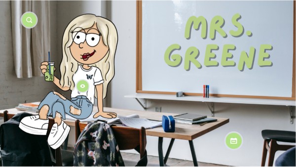 About Mrs. Greene | Genially