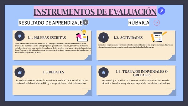 Instrumentos Evaluación | Genially