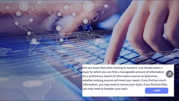 Starting Research Interactive Picture | Genially