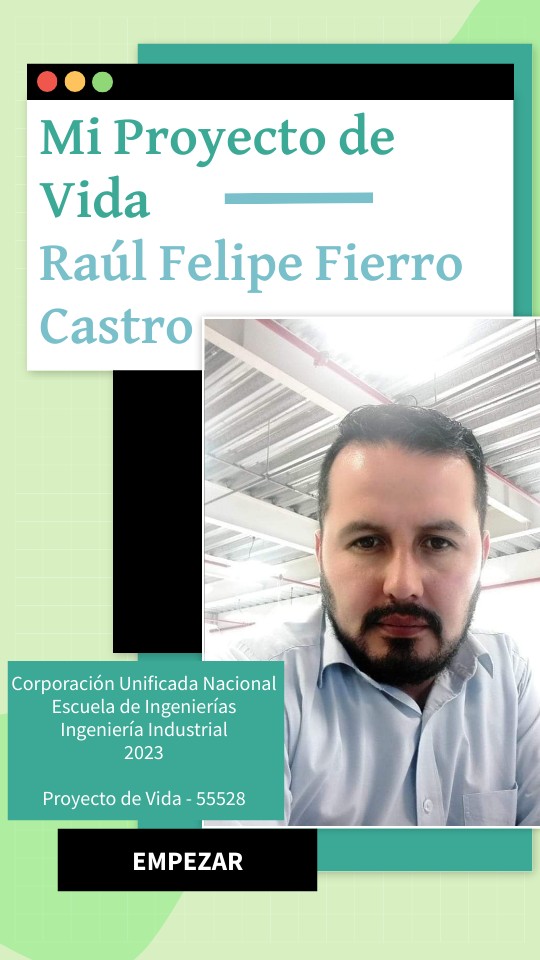 Proyecto de Vida RAUL FELIPE FIERRO CASTRO