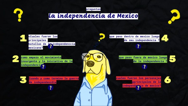 infografia sobre la independencia de mexico | Genially