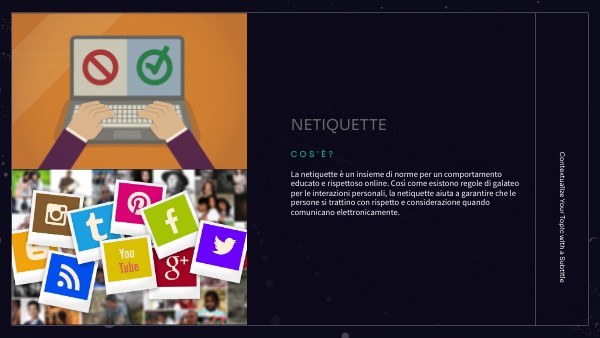 Presentazione Netiquette | Genially