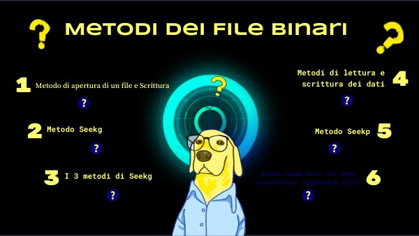 QUESTIONS LIST | Genially