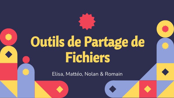 OUTILS DE PARTAGE DE FICHIERS
