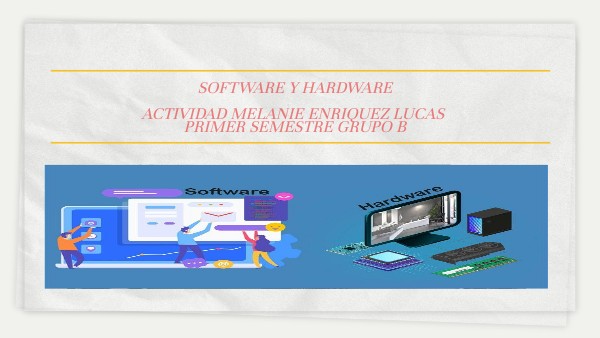 PRESENTACION HADWARE MELANIE