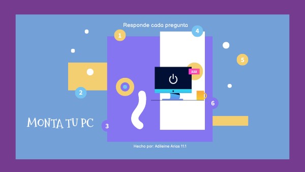 Juego Monta tu PC | Genially