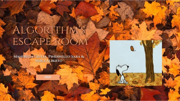 autumn escape room | Genially