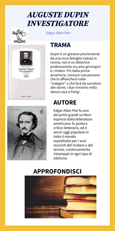 AUGUSTE DUPIN DI ALLAN POE | Genially