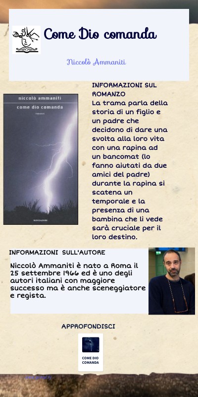 COME DIO COMANDA