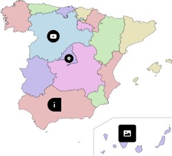 mapa Alba