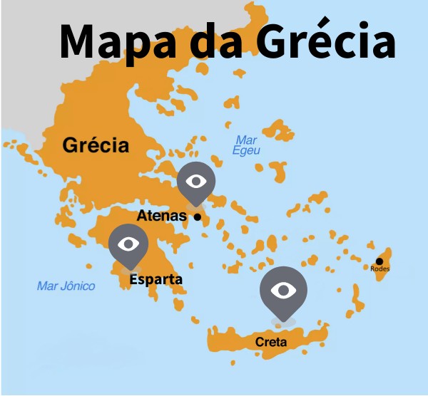 Mapa da Grécia | Genially