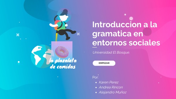 PROYECTO GRAMATICA | Genially