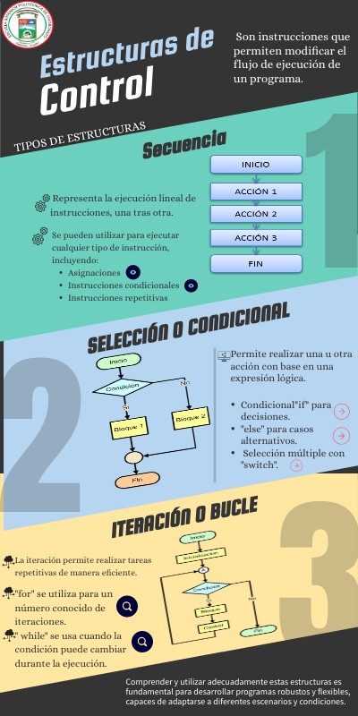 INFOGRAFÍA ESTRUCTURAS DE CONTROL | Genially