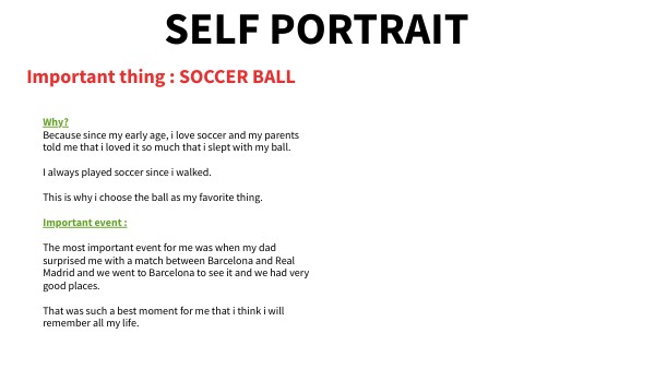 SELF PORTRAIT Iyad ARIKA 3F