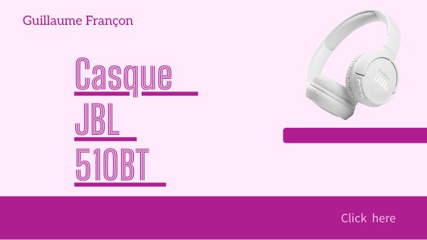 Casque JBL 510BT