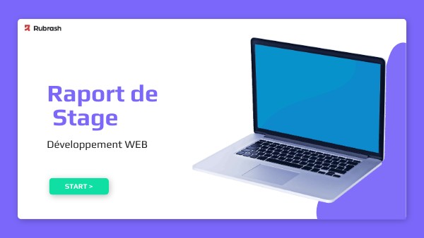 Oral de stage | Genially