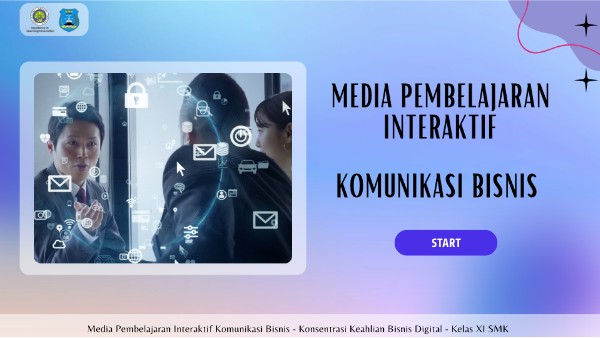 Media Pembelajaran Interaktif Komunikasi Bisnis | Genially