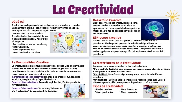 La Creatividad | Genially
