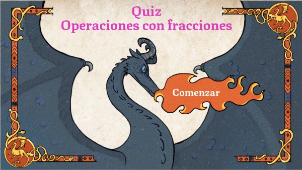 QUIZ OPERACIONES CON FRACCIONES | Genially
