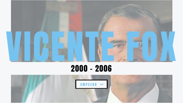 VICENTE FOX 2000-2006