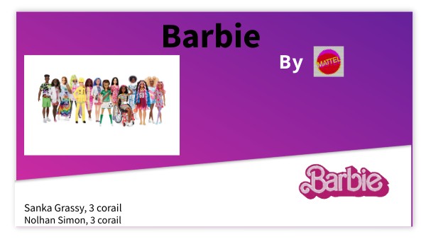 presentation barbie
