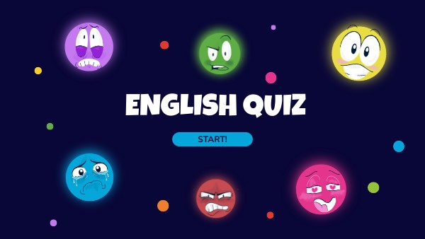 EMOTIONS QUIZ - THE COLOR MONSTER