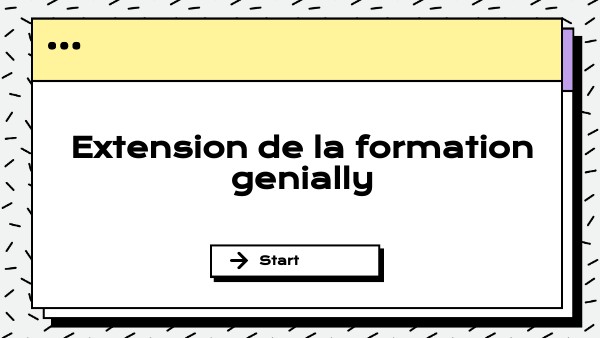 Extension de la formation genially | Genially