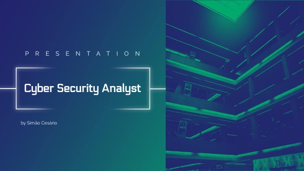 Cyber Security Analyst