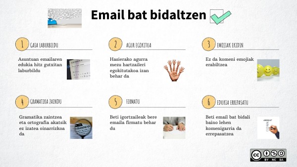 EMAIL BAT BIDALTZEN | Genially