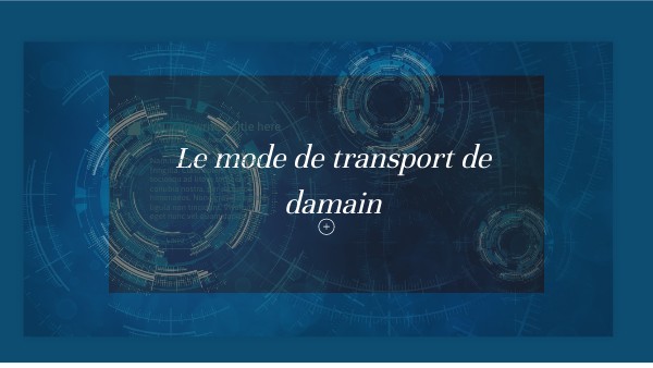 ORGANIC PRESENTATION II