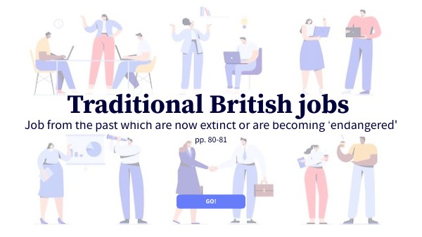 Endangered jobs | Genially