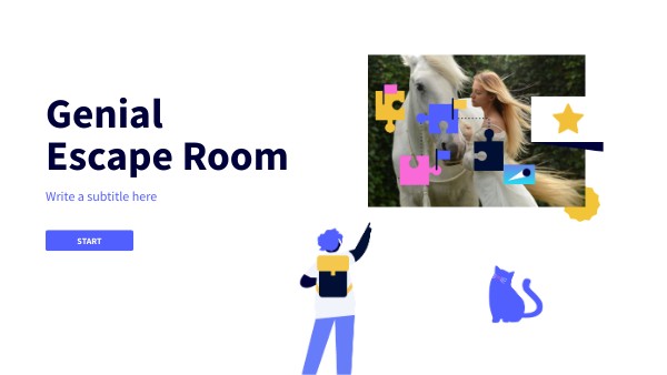 GENIAL ESCAPE ROOM | Genially