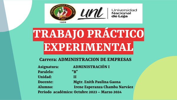 Administración II | Genially