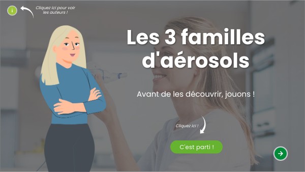 Module 2 - les 3 familles d'aérosols