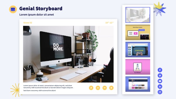 GENIAL STORYBOARD GUIDE