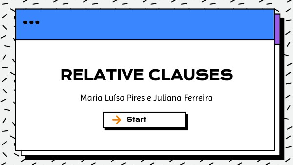 Relative Clauses | Genially