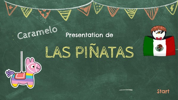 Pinata espagnol diapo