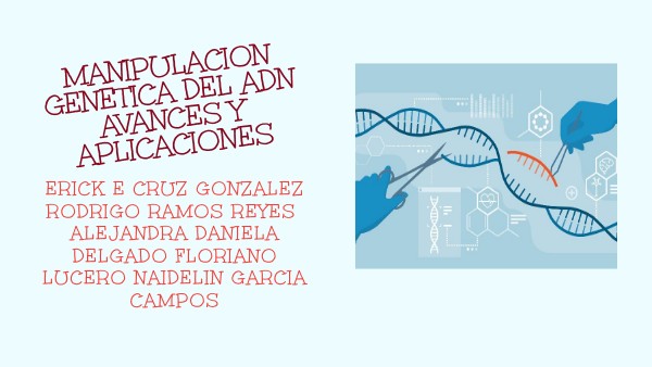 Manipulacion genetica del ADN | Genially