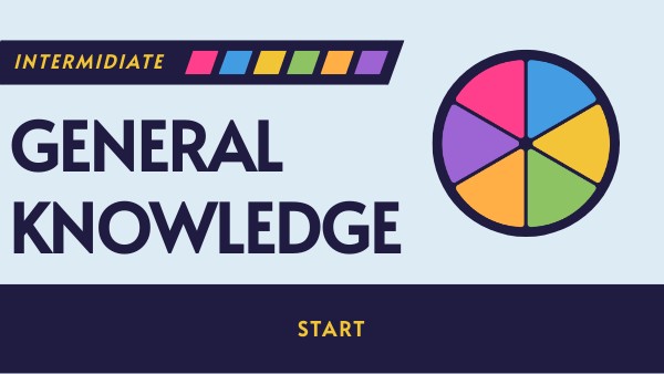 GENERAL KNOWLEDGE INTERMIDIATE
