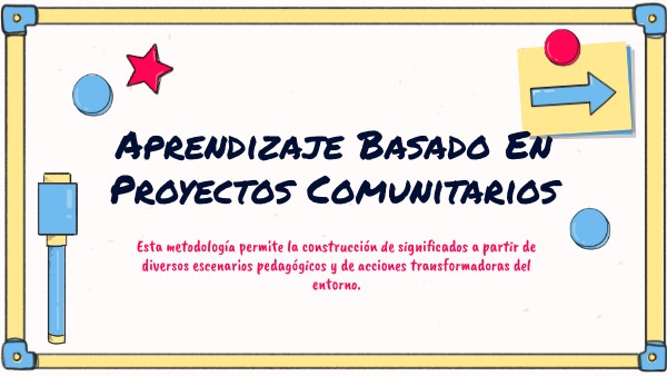 APRENDIZAJE BASADO EN PROYECTOS COMUNITARIOS | Genially