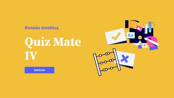 Quiz 4 Mate IV | Genially